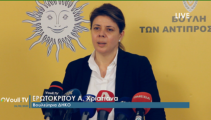 ΕΡΩΤΟΚΡΙΤΟΥ ΧΡΙΣΤΙΑΝΑ | ΔΗΚΟ - Vouli TV