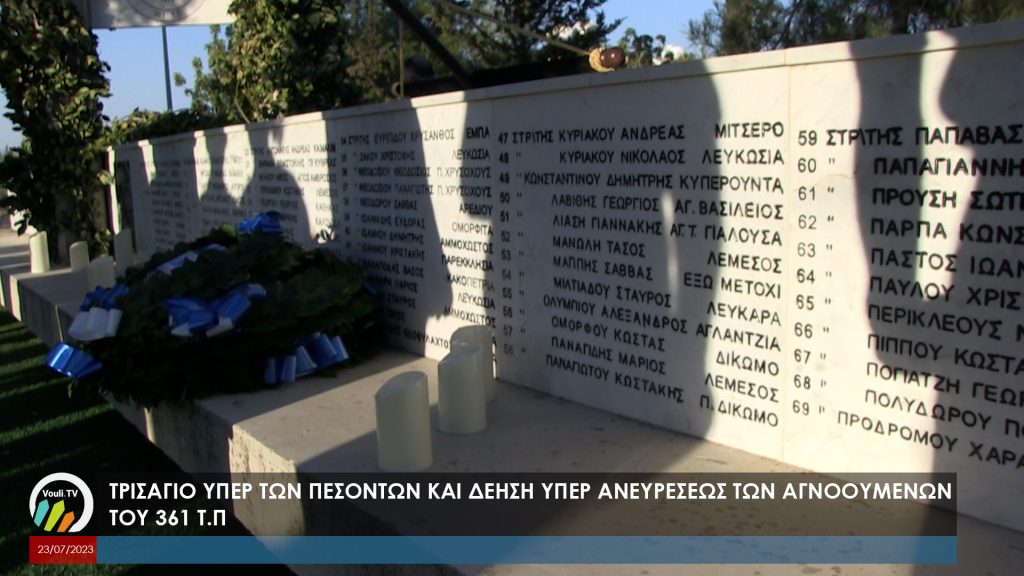 ΤΡΙΣΑΓΙΟ ΥΠΕΡ ΤΩΝ ΠΕΣΟΝΤΩΝ ΚΑΙ ΔΕΗΣΗ ΥΠΕΡ ΑΝΕΥΡΕΣΕΩΣ ΤΩΝ ΑΓΝΟΟΥΜΕΝΩΝ ...